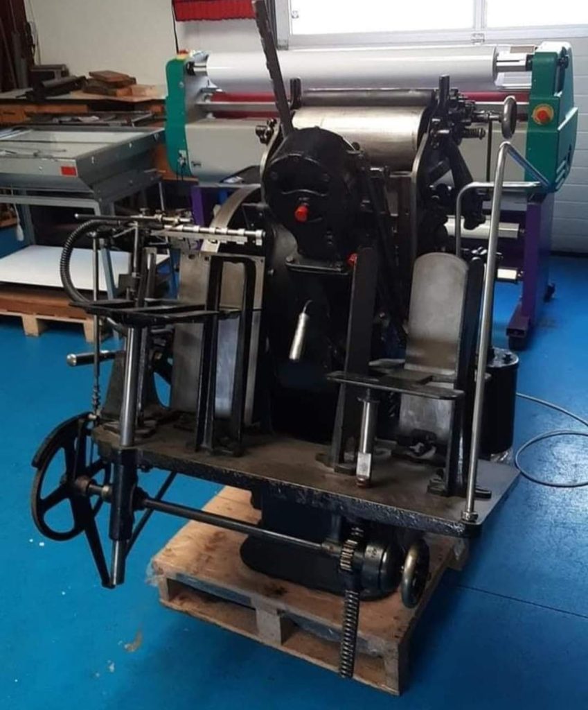 MINERVA HEIDELBERG. - La Imprenta Vintage