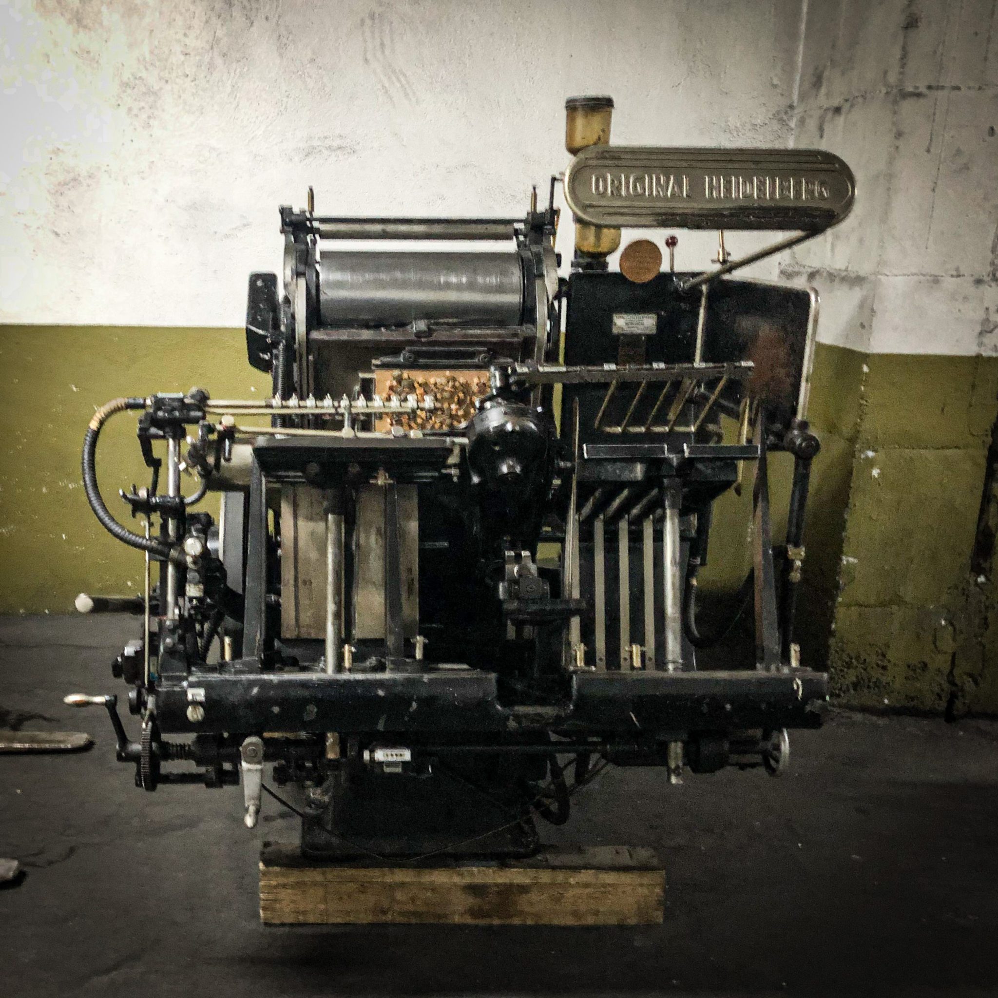 MINERVA HEIDELBERG. - La Imprenta Vintage